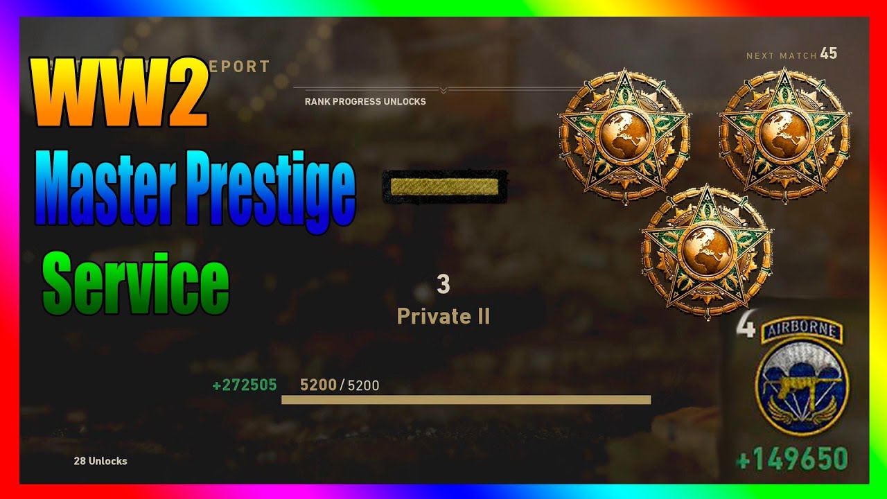 WW2 - Prestige - Gold Guns - Division Prestige "Recovery Service ...