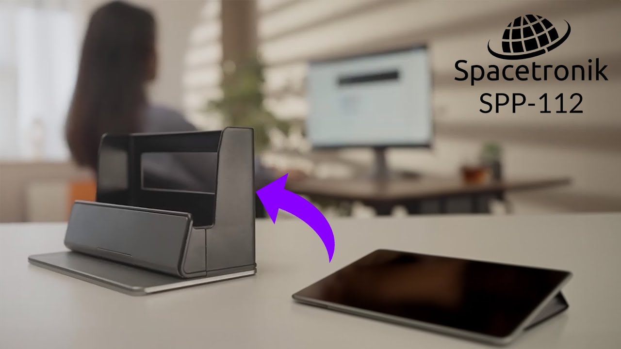 Podstawka pod tablet i telefon Spacetronik SPP-112 - YouTube