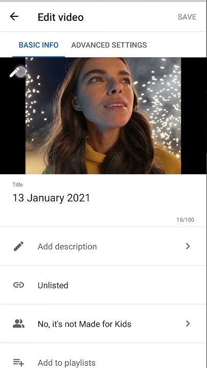 How to Add Thumbnail on Youtube Videos | How To Change Thumbnail From Mobile |Using android ...