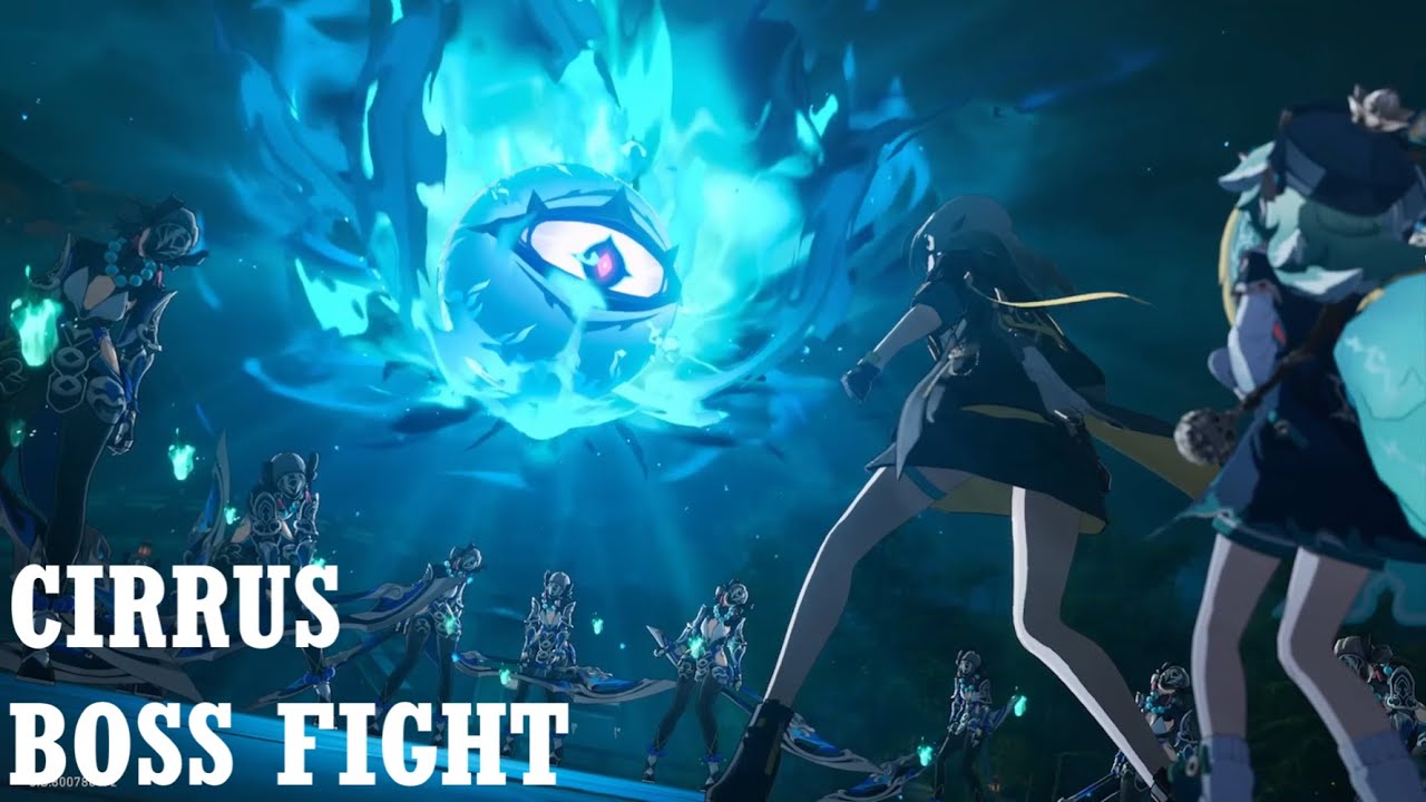 Cirrus Boss Fight Honkai Star Rail Youtube