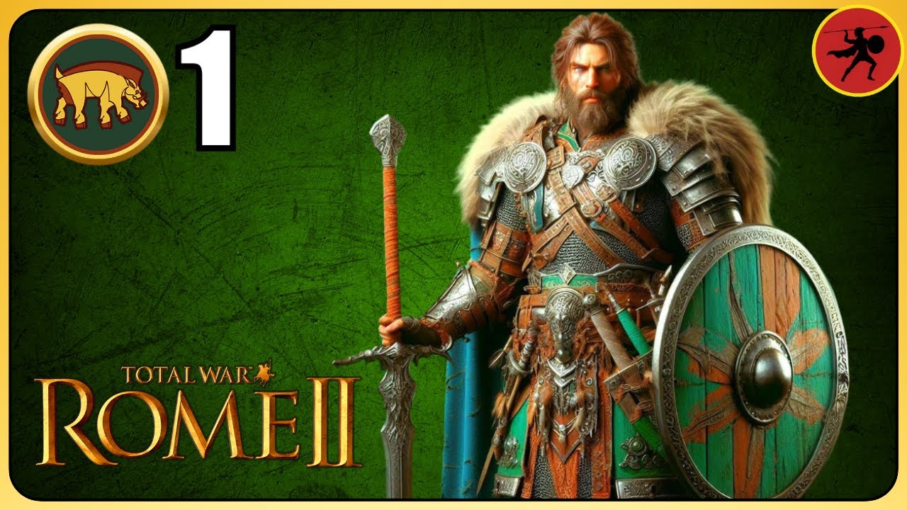 Rome 2: Legendary Arverni Campaign (1) - YouTube