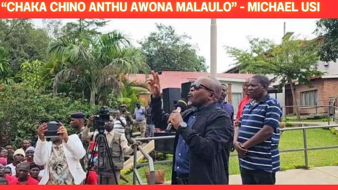 ODYA ZAKE ALIBE MLANDU - VP MICHAEL ULE LERO WASAMBWADZA UTM KU MUDI MU MZINDA WA BLANTYRE - YouTube
