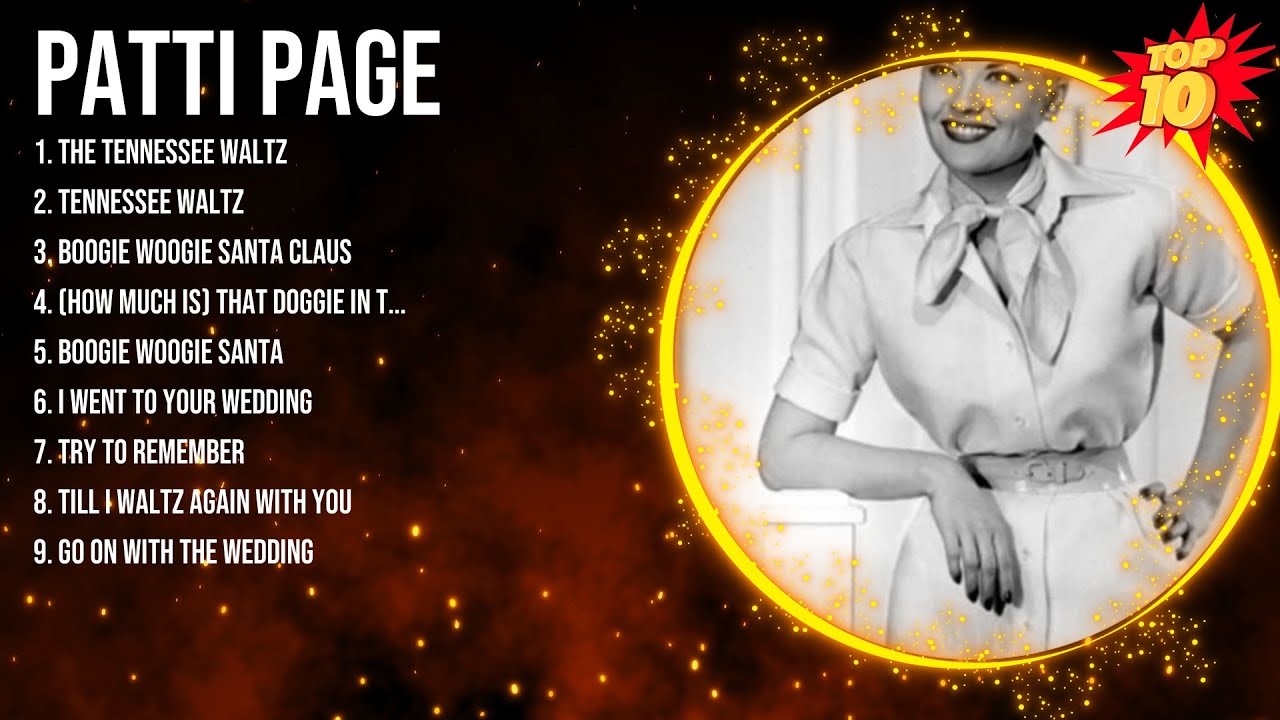 patti page ⭐ The Legend Country Songs Of All Time - YouTube