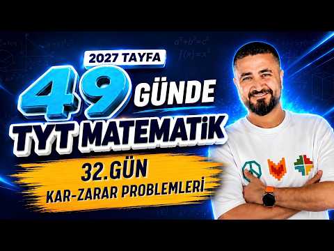 Kar-Zarar Problemleri | 49 Günde TYT Matematik Kampı 32.Gün | 2027 | Rehber Matematik