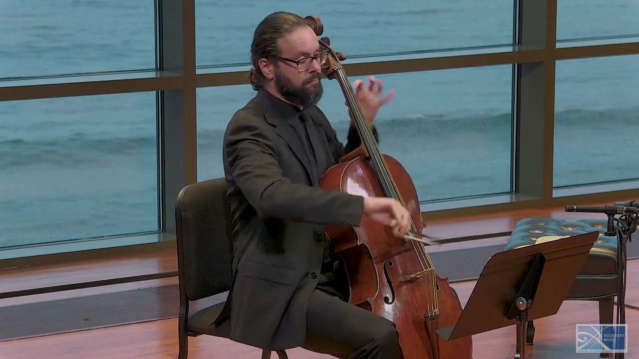 Concert View: Guy Fishman, cello & Ian Watson, harpsichord - YouTube