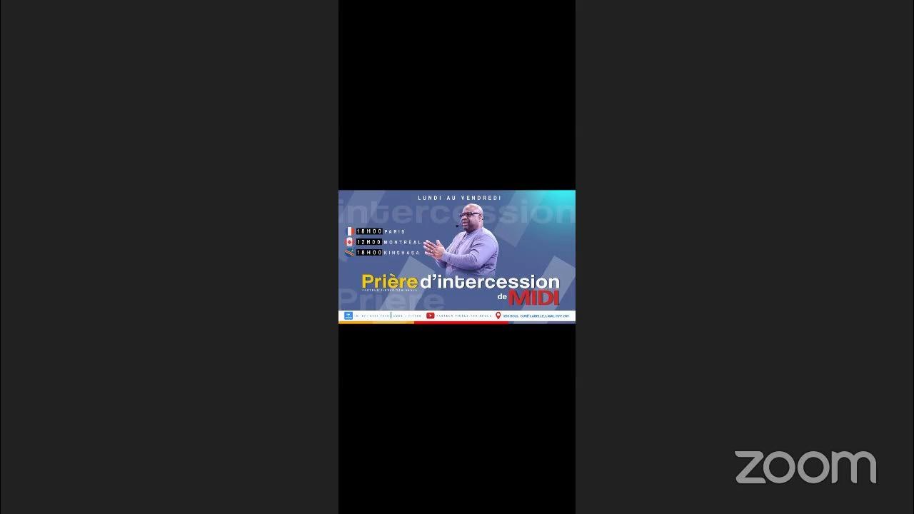 Prière d’intercession de Midi - Jour 56 - YouTube