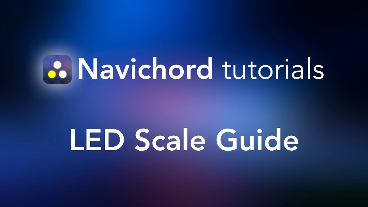 Navichord - LED Scale Guide with KMI K-Board / QuNexus - YouTube