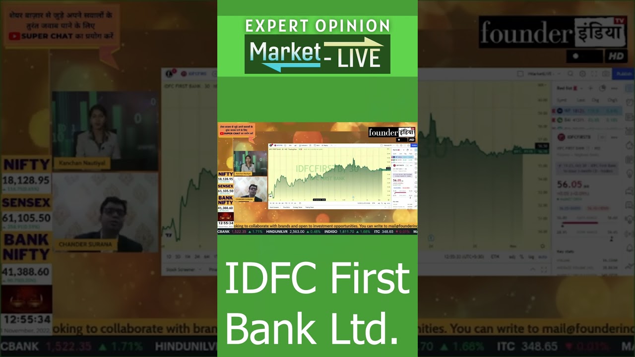 IDFC First Bank Ltd. के शेयर में क्या करें? Expert Opinion by Chander ...