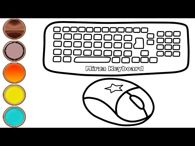Keyboard Drawing For Kids