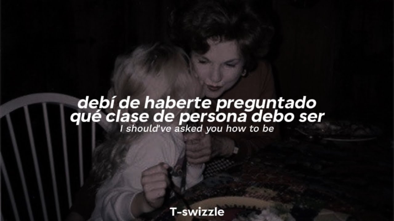 taylor swift - Marjorie (español + lyrics) - YouTube