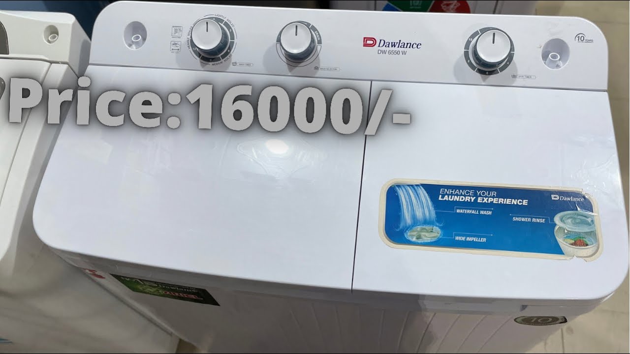 Dawlance washing machine sami auto double tub DW6550 price and ...