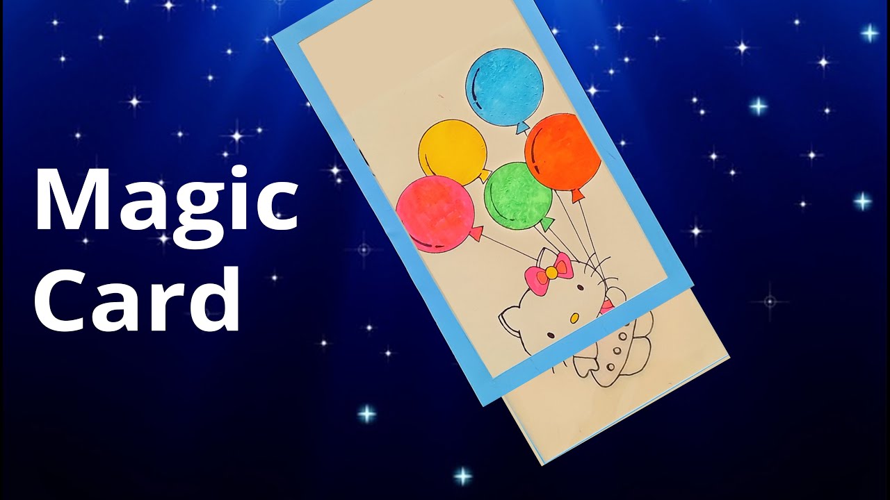 How to Make Magic Card | DIY Magic Card | Paper Craft | Paper Art and ...