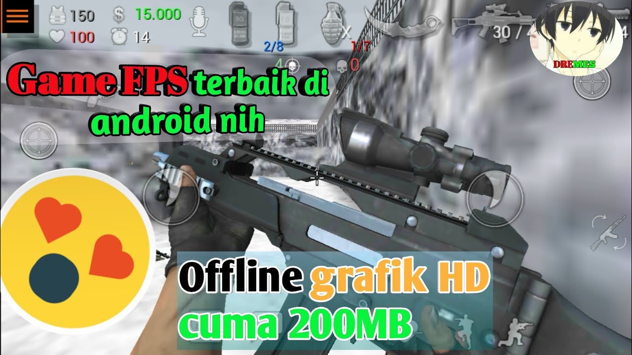 Game FPS offline grafik HD support kentang, Cuma 45MB ~ SFG 2 mod apk ...