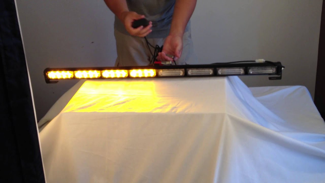 Directional Lightbar Arrow Stick - YouTube