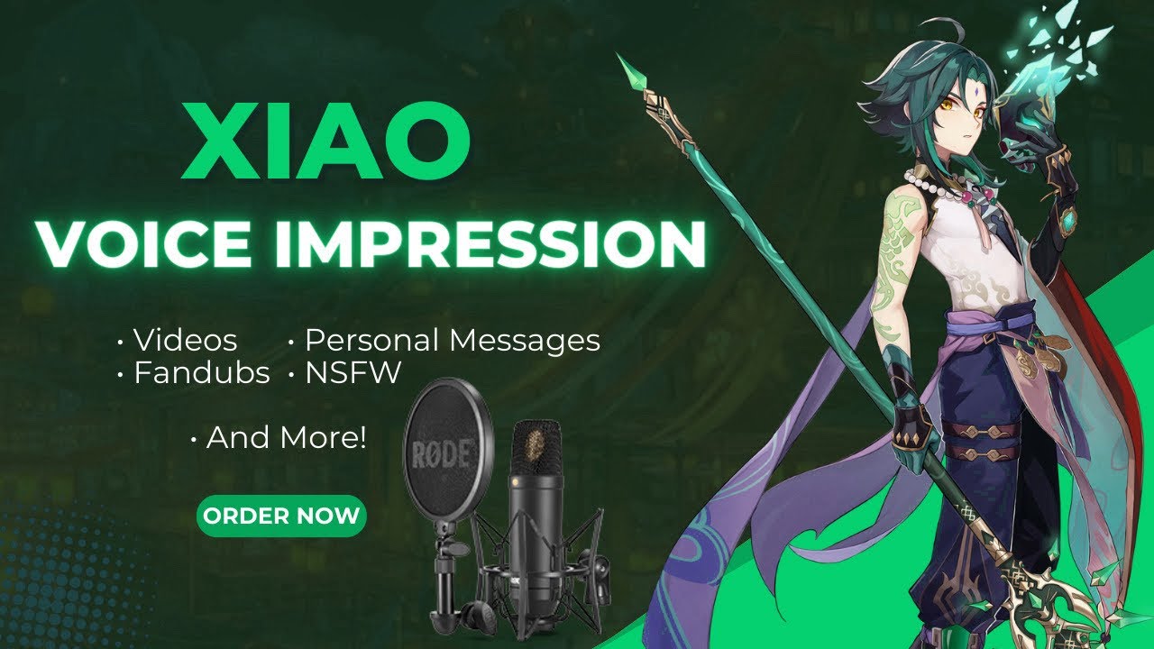 Improved Xiao Voice Impression Commissions Demo! - YouTube