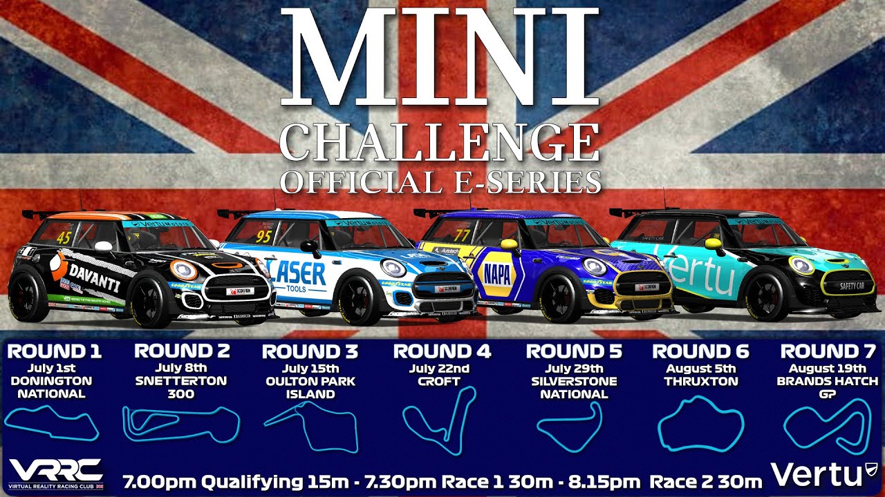 VRRC MINI CHALLENGE E SERIES OFFICIAL - YouTube