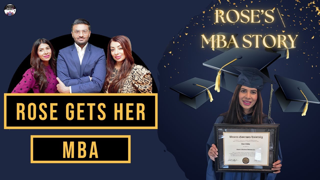 Rose Gets Her MBA - Ep. 116 #mba #congratulations #womenempowerment # ...