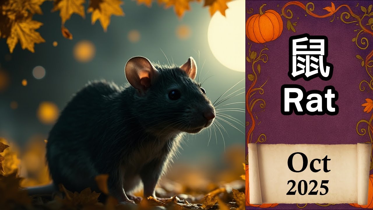 Rat – October 2025 – Chinese Zodiac Horoscope - YouTube