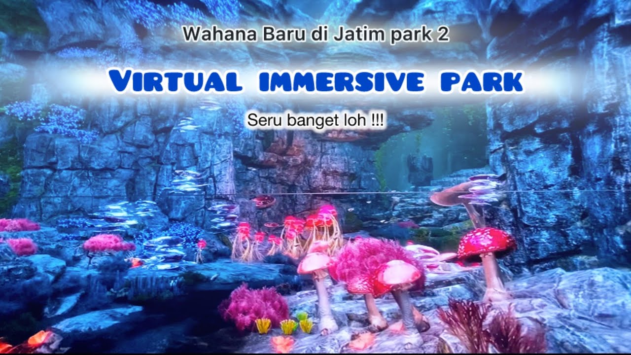 Aquarium virtual di Jatim Park 2 Batu Malang April 2025 - YouTube
