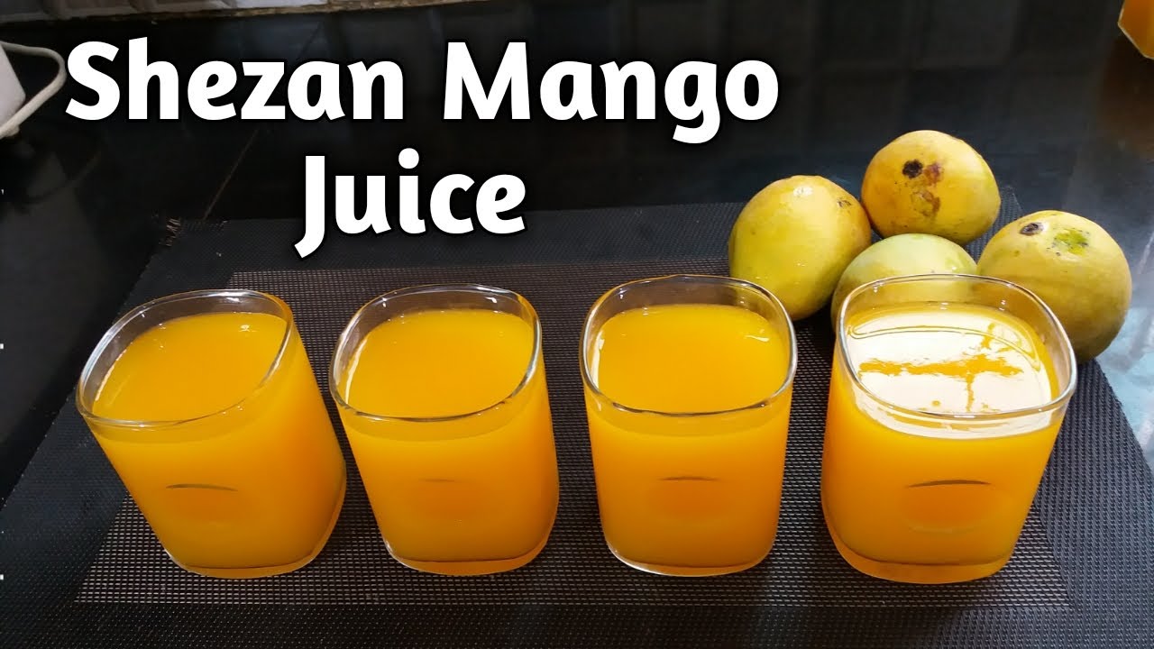 Shezan Mango Juice Recipe | Mango Fruity Recipe | Quick & Easy Mango ...