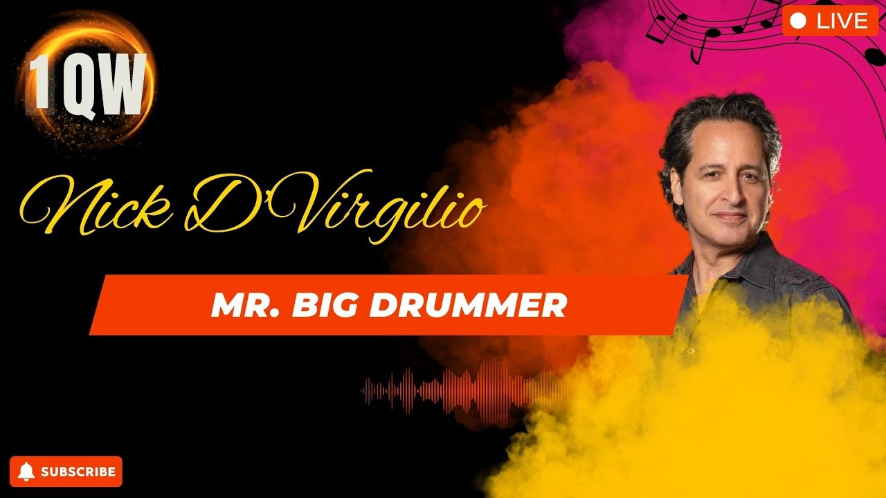 1 Question With... Mr. Big Drummer Nick D'Virgilio! - YouTube