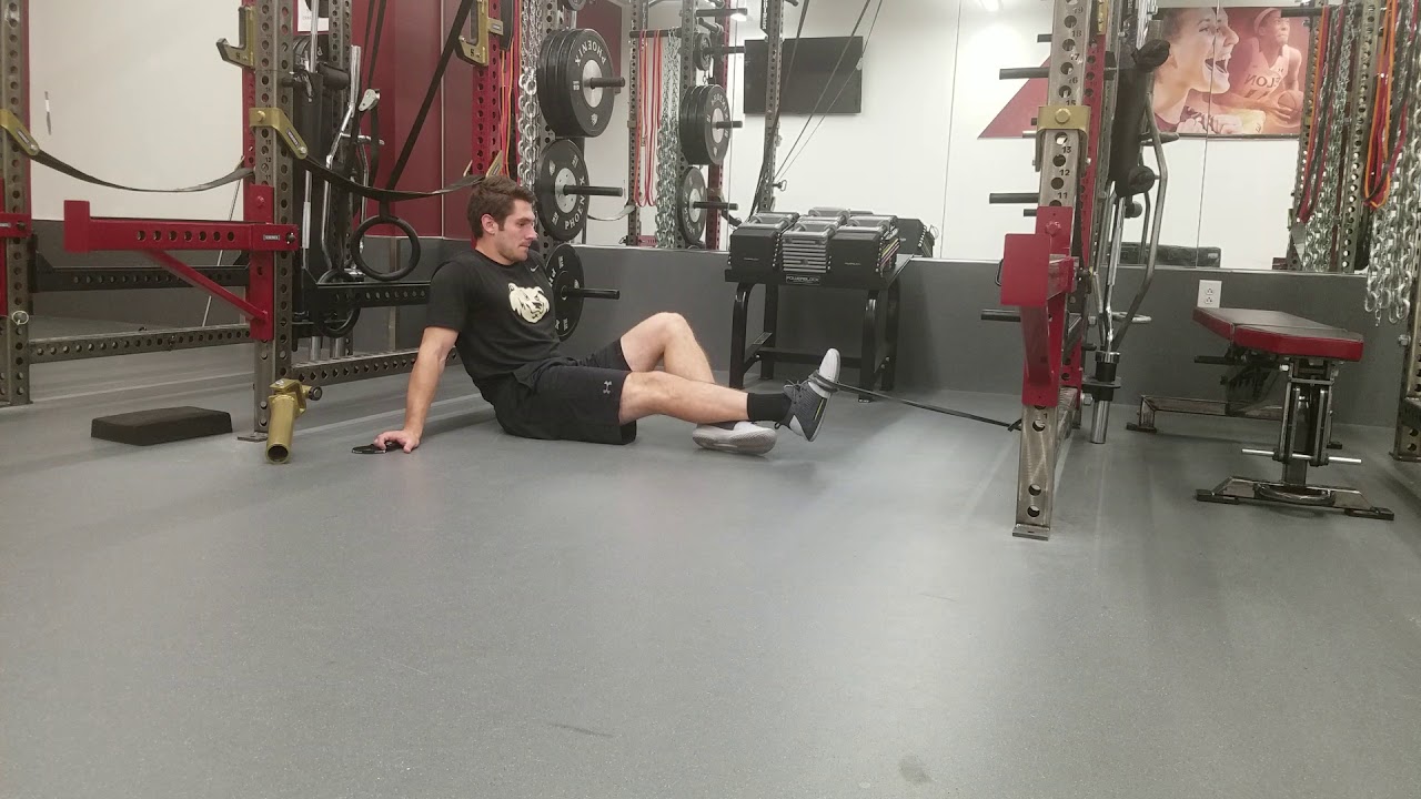 Band Ankle Dorsi/Inv/Eversion Ecc - YouTube