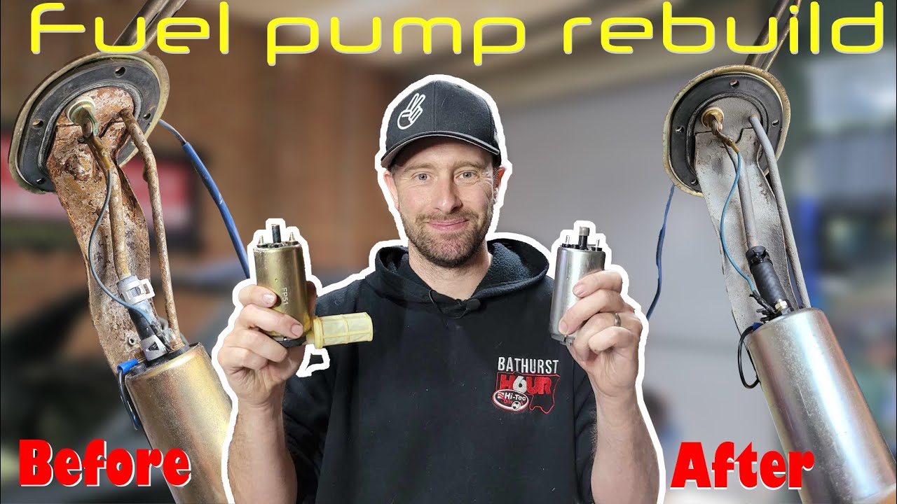 AW11 MR2 Fuel pump replacement and sandblasting! - YouTube