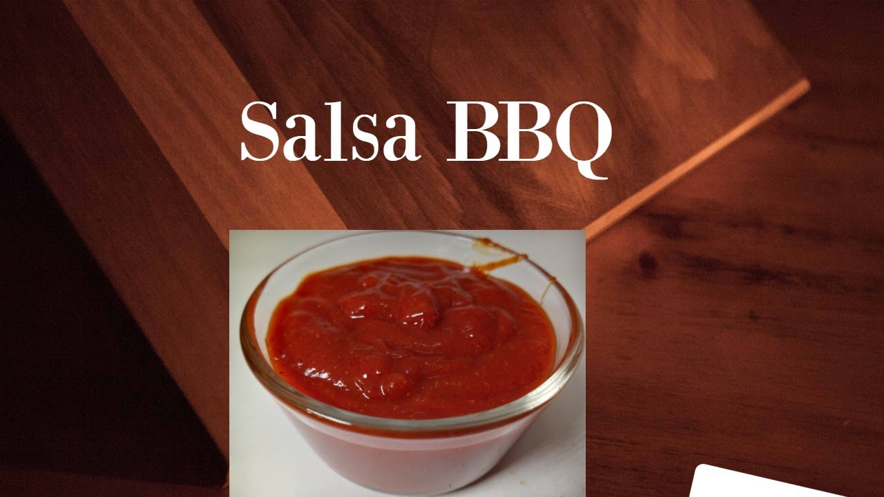 Salsa De BBQ Casera Fácil - YouTube