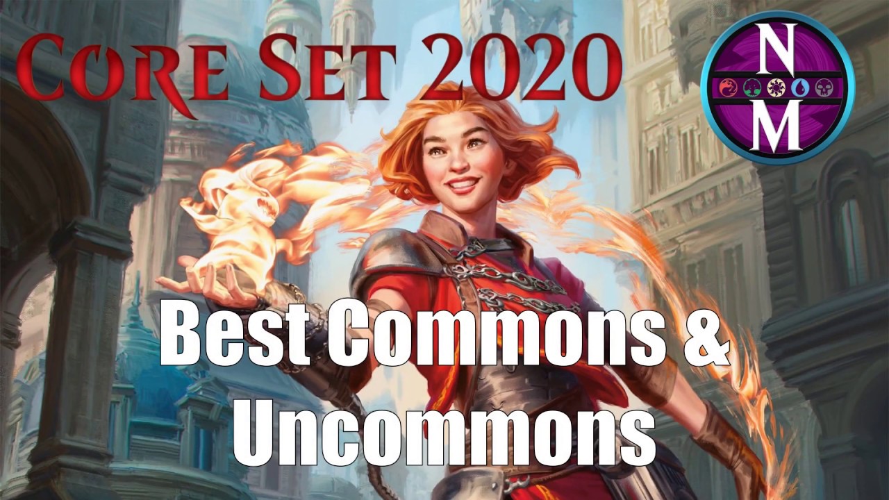 The Best Commons and Uncommons in Core Set 2020 - YouTube
