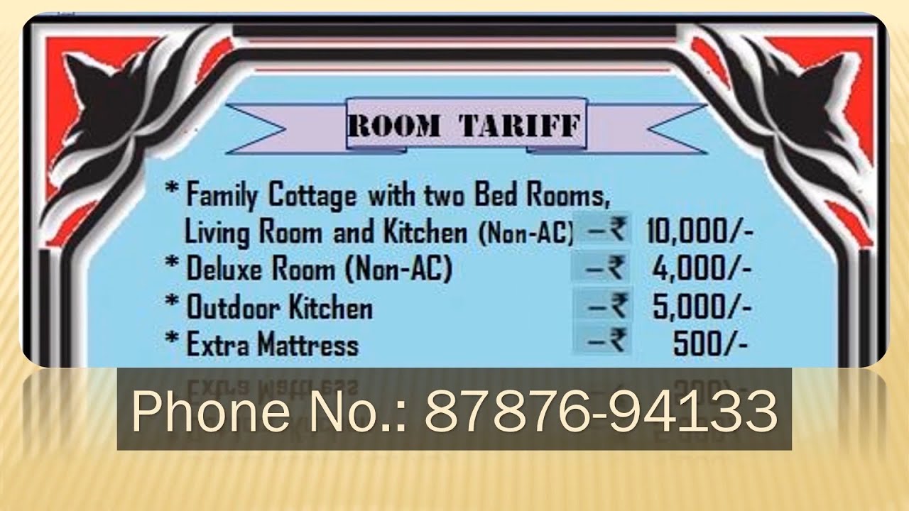 Take A Break Book Now For Red Rose Resort At Umroi - YouTube