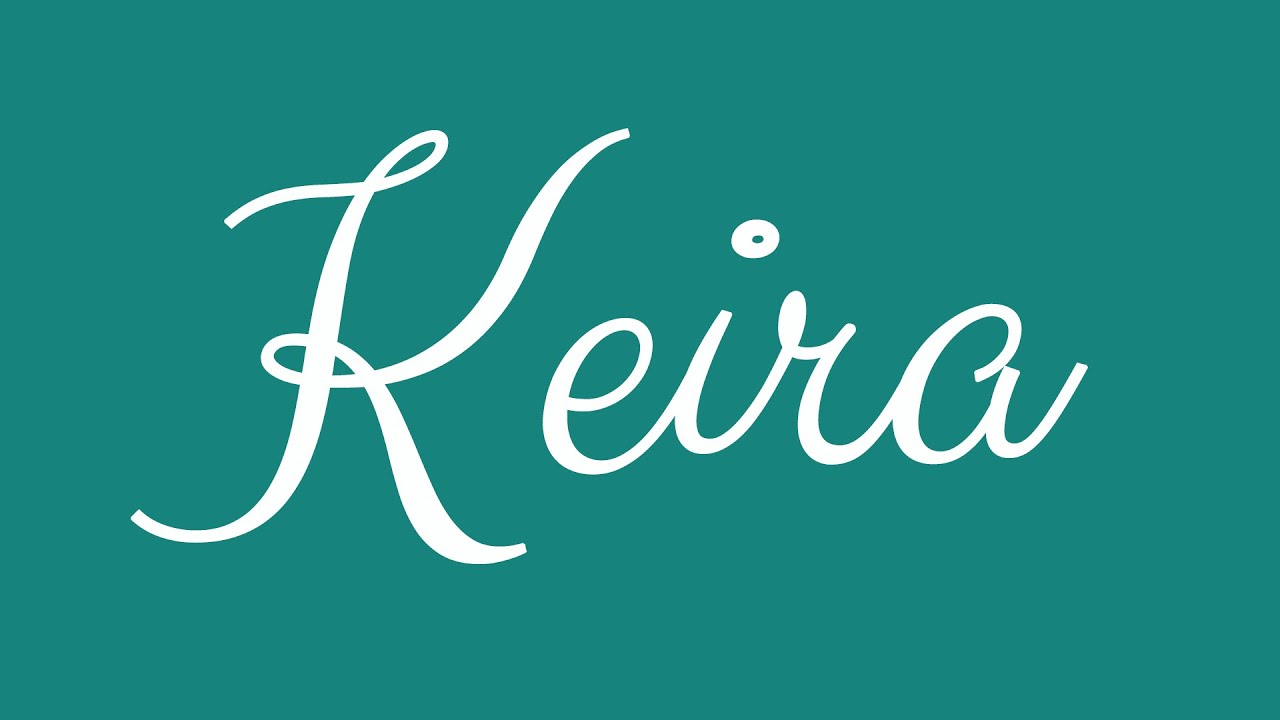 Learn How To Sign The Name Keira Stylishly In Cursive Writing YouTube learn-how-to-sign-the-name-keira-stylishly-in-cursive-writing-youtube