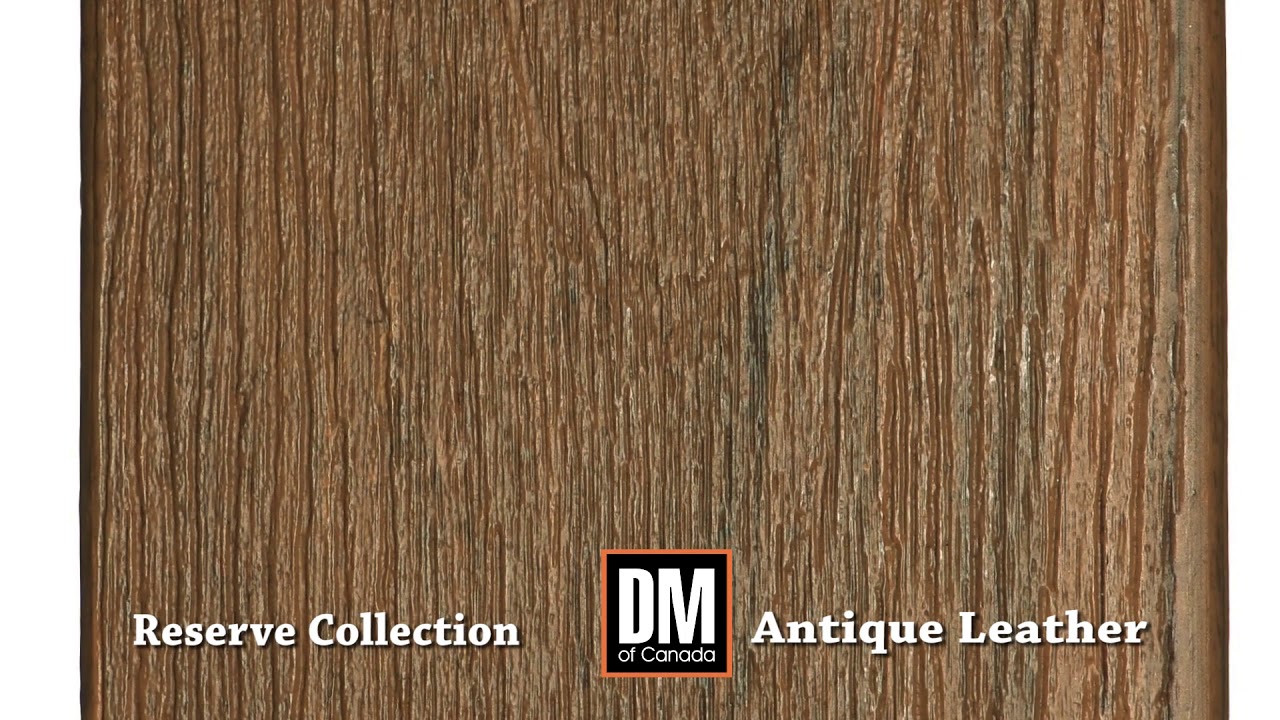 TimberTech Pro Reserve Collection Wood Grain Detail, Antique Leather ...