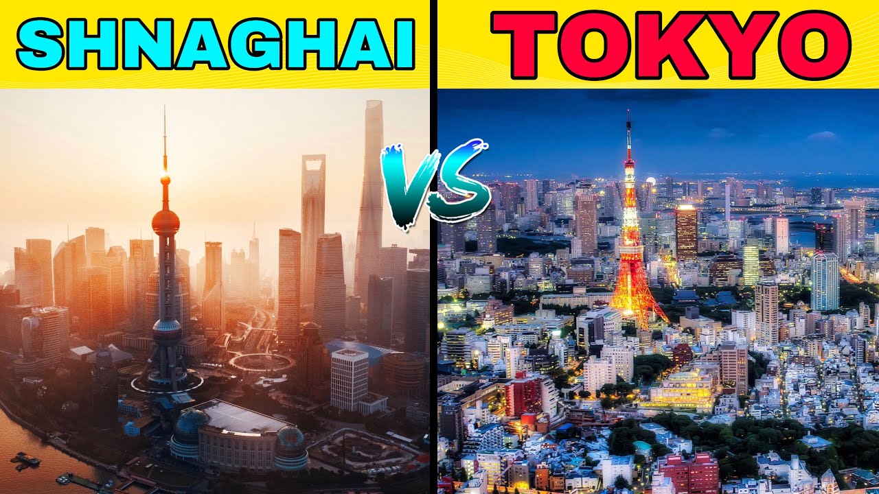 TOKYO VS SHANGHAI || 2 सबसे बेहतर शहर || SHANGHAI VS TOKYO || SHANGHAI ...