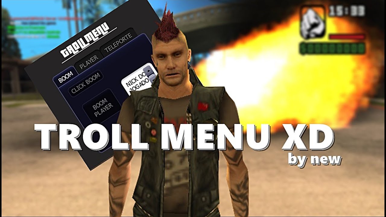 TROLL MENU NO MTA, ADM BANIU :( - YouTube