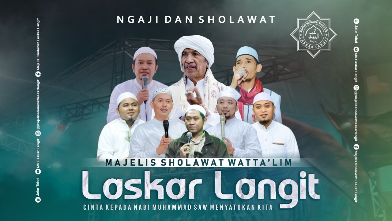LIVE : ROAD SHOW MAJELIS SHOLAWAT LASKAR LANGIT | ALASREJO WONGSOREJO ...
