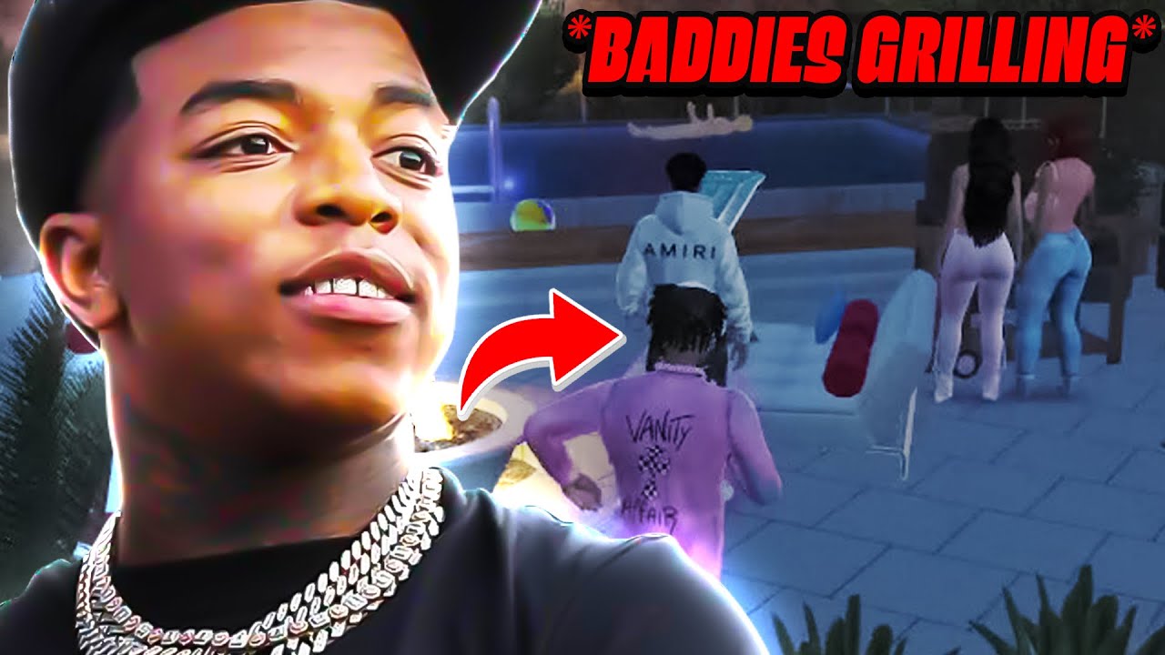 Yungeen Ace And Zaay Have The Baddies Cook Steaks On The Grill 😂| GTA ...