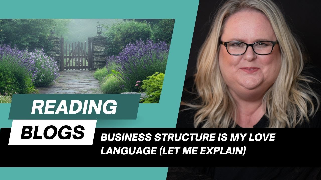Business Structure is my Love Language - YouTube