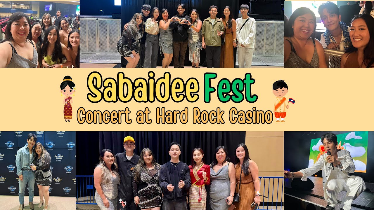 Part 2: Sabaidee Fest (Hard Rock Casino)/ Pap Beatband, BAY6IX/ LALA, Youd Salavan Highlights ...