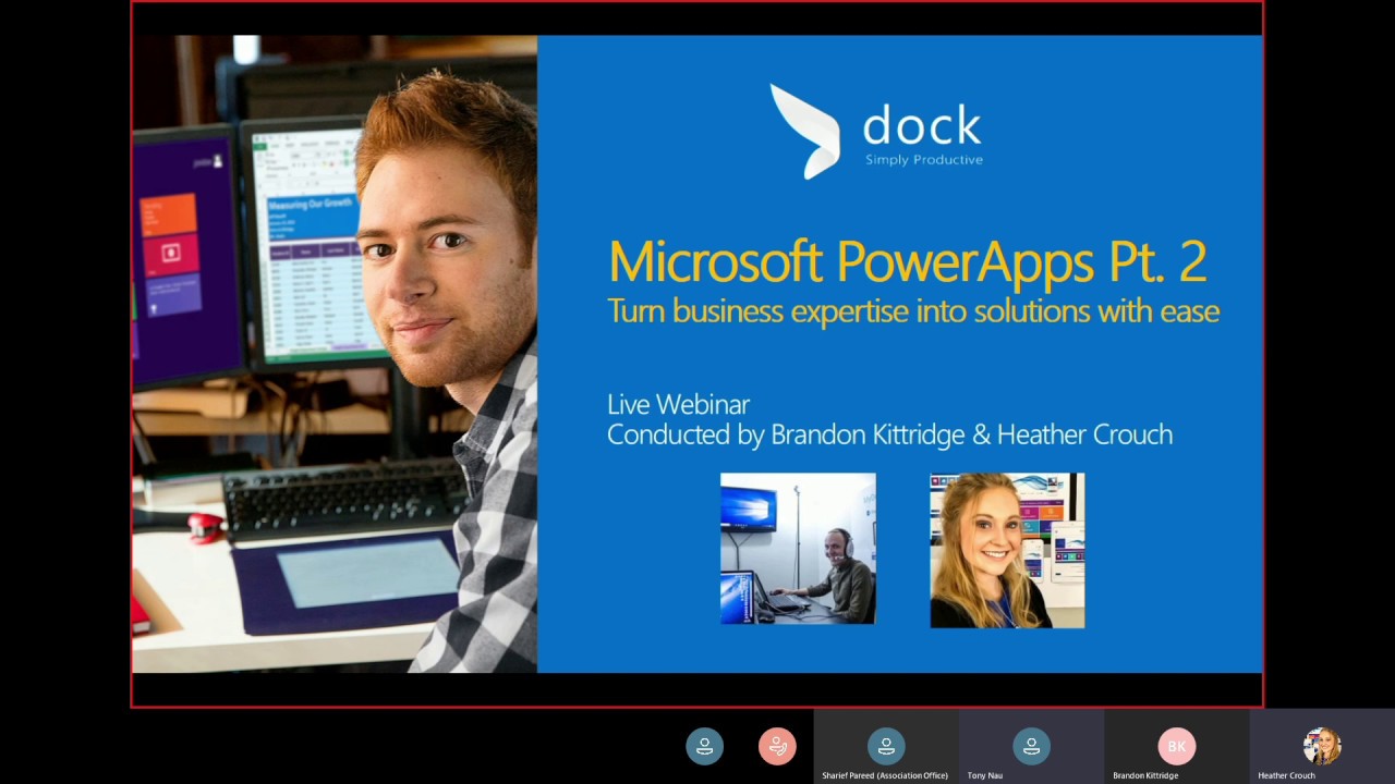PowerApps Webinar part 2 - YouTube