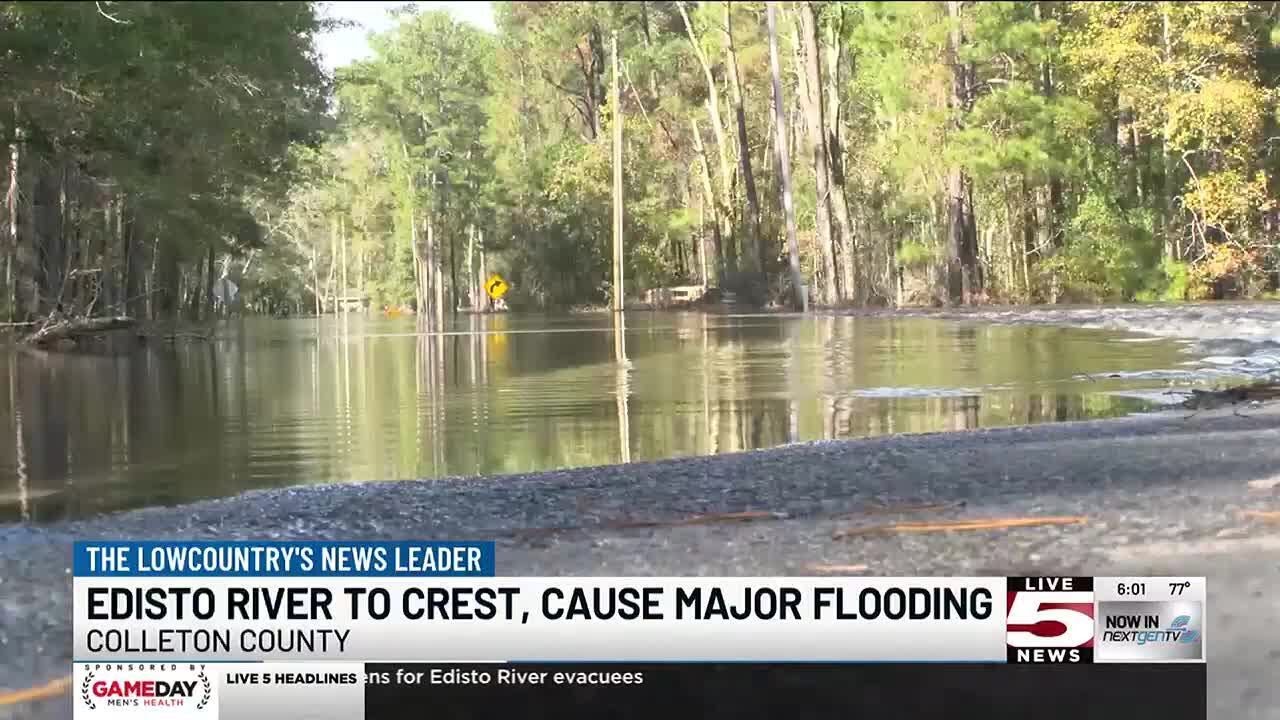 VIDEO: Edisto River still rising, Colleton County prepares for major ...