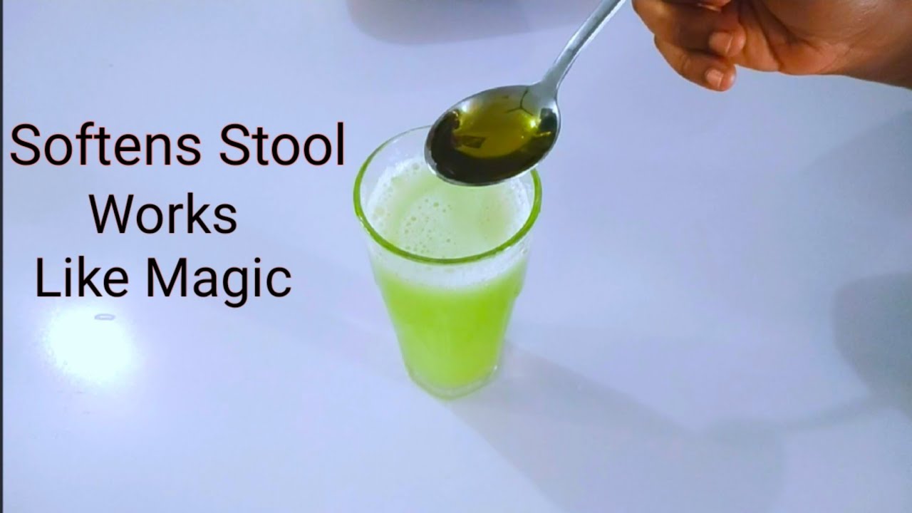 ONLY 3 SPOONS EMPTY BOWEL IN 5 MINUTES | STOOL SOFTENER IN 5 MINUTES ...