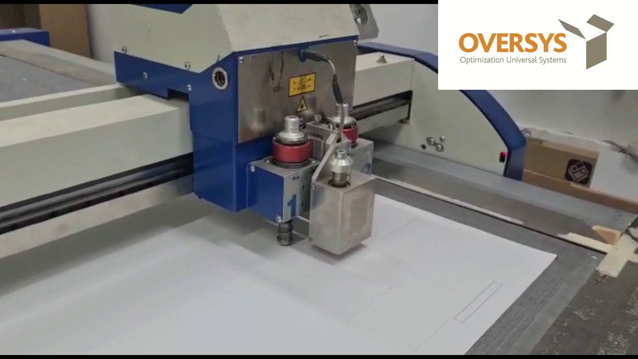 VIDEO OVERSYS U56041120 LASERCOMB PRODIGI 1613 PLOTTER - YouTube