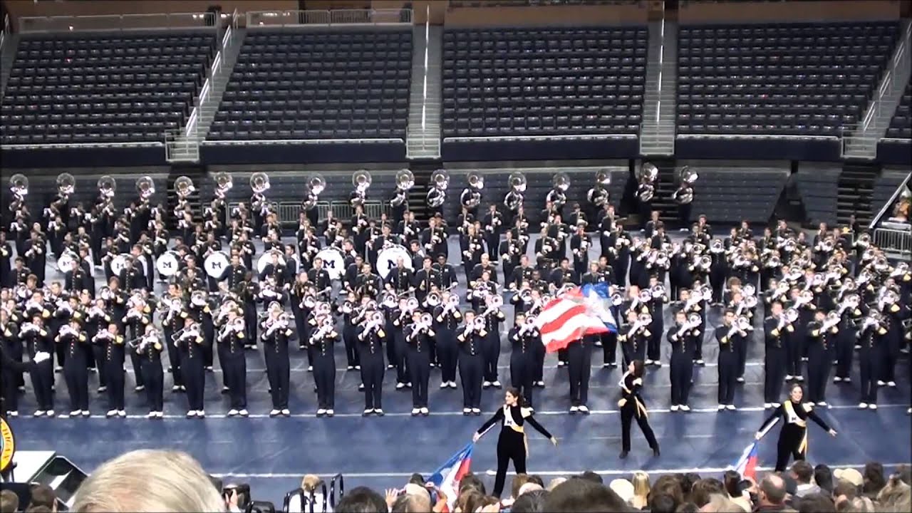 Stars and Stripes Forever - Michigan Marching Band 2012 @ Crisler ...