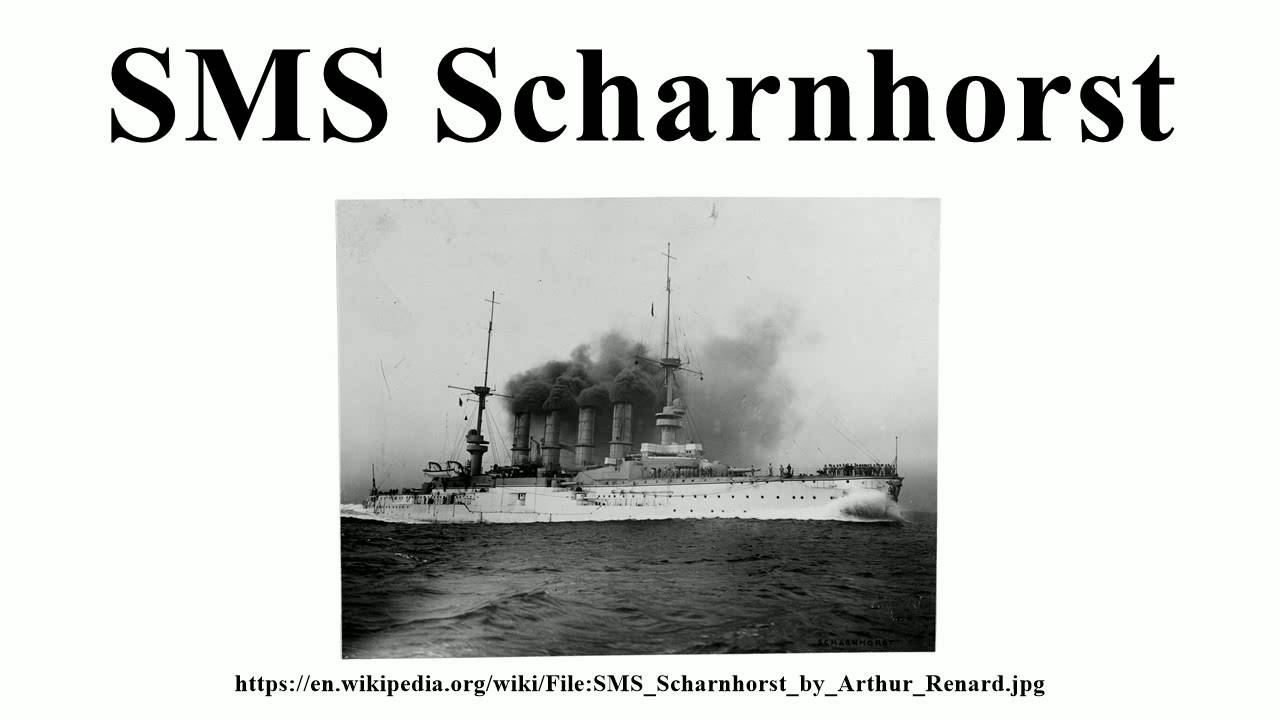 SMS Scharnhorst - YouTube