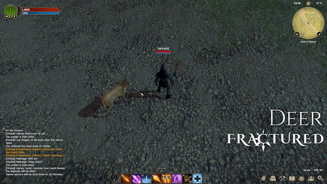 Deer - Bestiary - Fractured MMO - YouTube