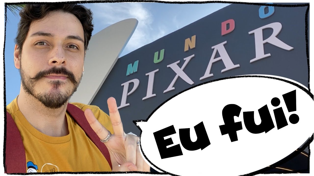 Tudo do MUNDO PIXAR | O dia que fui na exposição! - YouTube