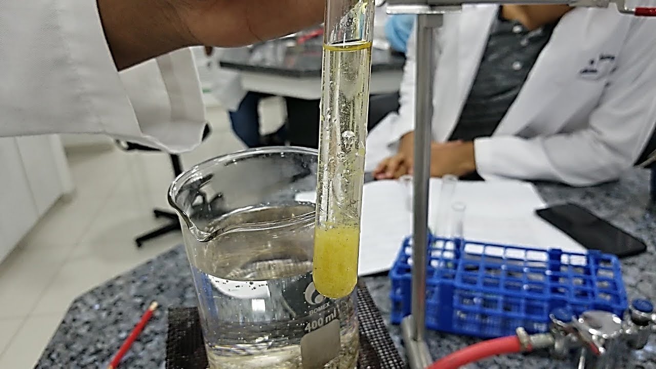 SÍNTESIS del YODOFORMO | Antisépticos - YouTube