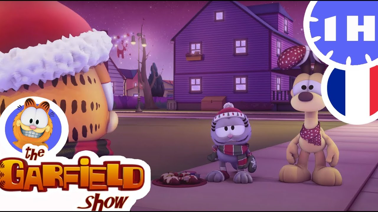 😽 Garfield veut manger tous les délices de Noël 😽 - Compilation ...