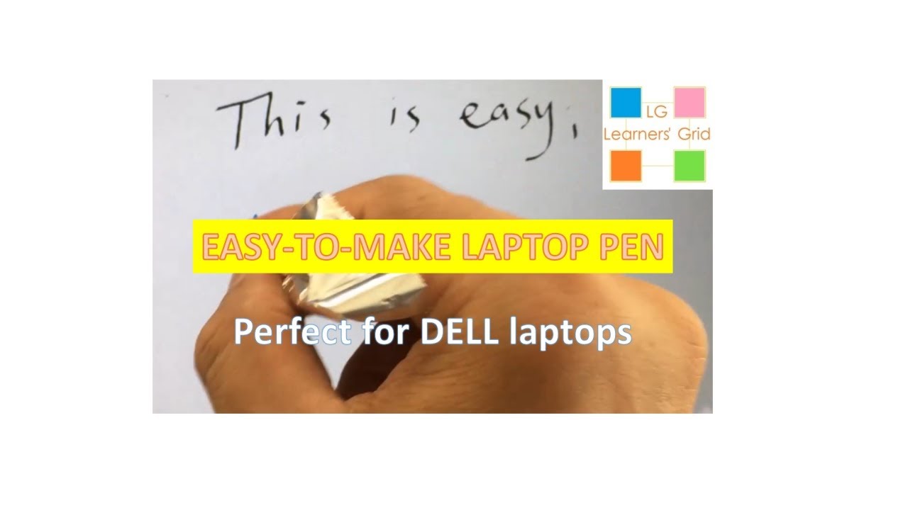 How To Make Dell Laptop Pen QUICKLY And EASILY Using Household Items how-to-make-dell-laptop-pen-quickly-and-easily-using-household-items