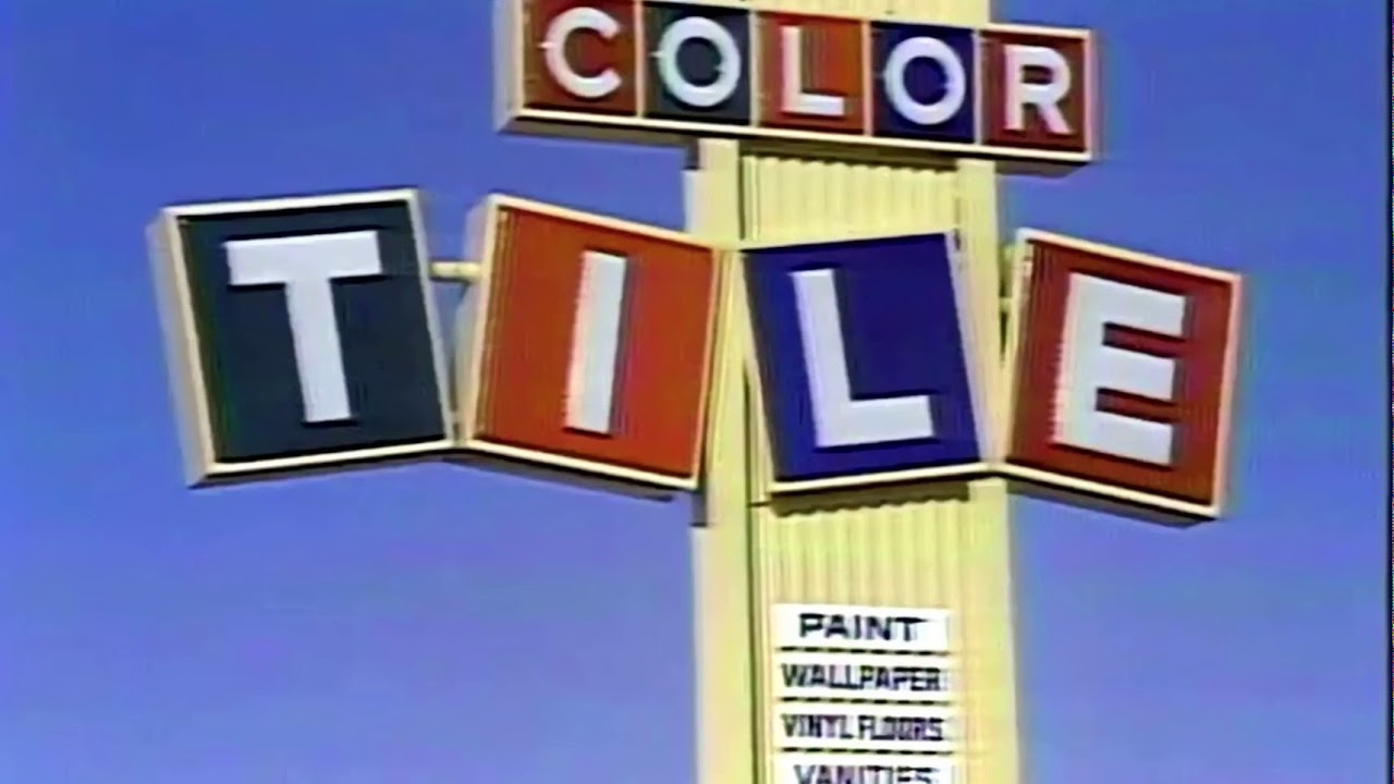 1978 Detroit Commercial: Color Tile - YouTube